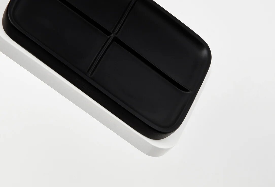 Ridder Amara, black-white Мыльница 1 шт — фото 1