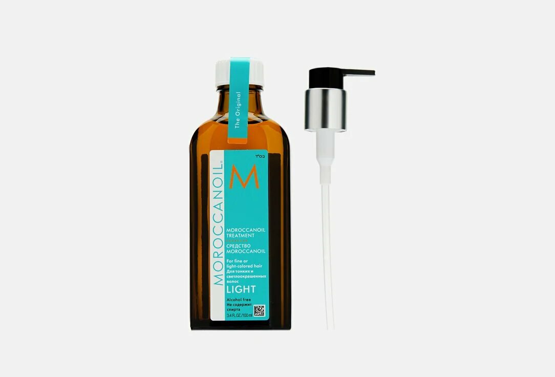 Moroccanoil Treatment Light Восстанавливающее масло для тонких и светлых волос 100мл