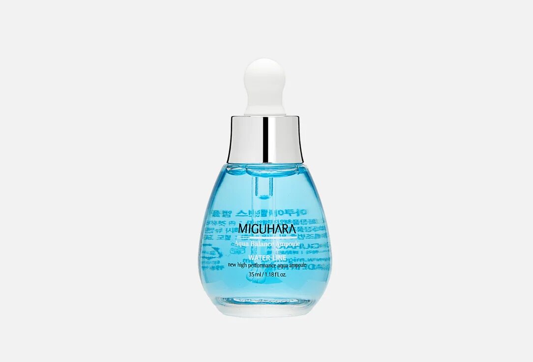 MIGUHARA Aqua Balance Ampoule Увлажняющая и успокаивающая сыворотка для лица 35мл