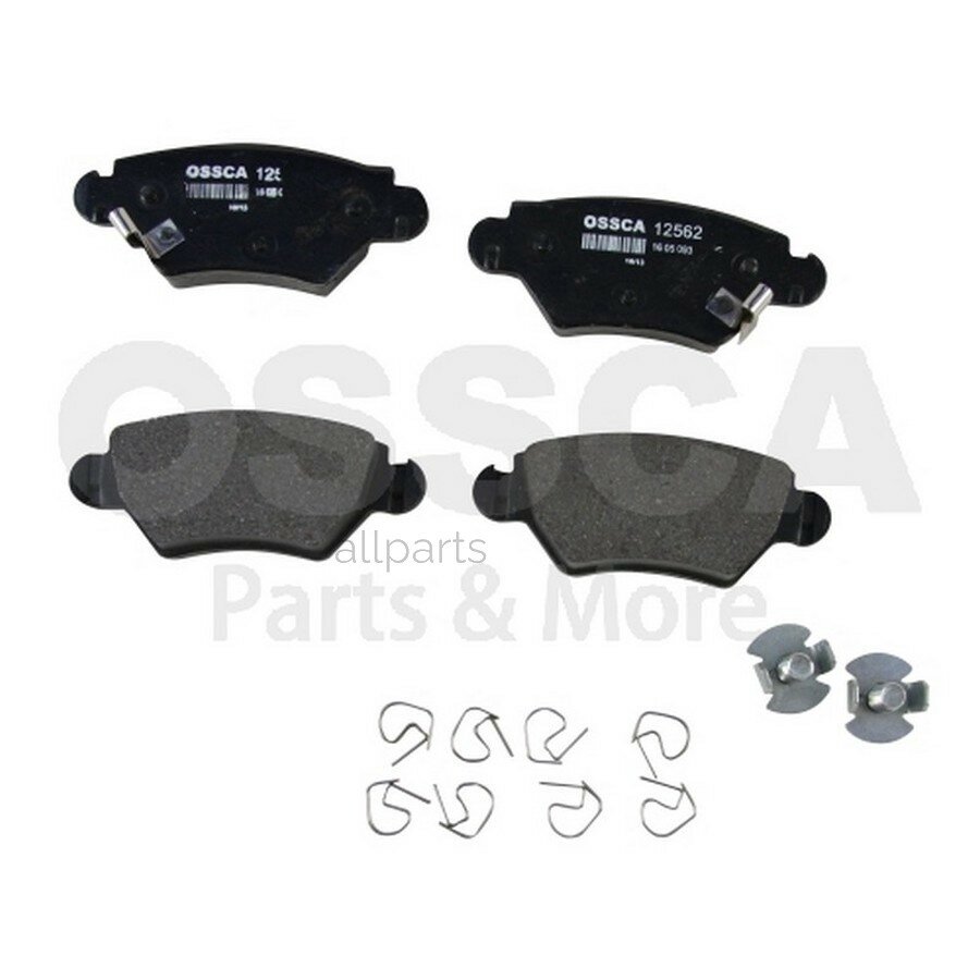 OSSCA '12562 Колодки зад Astra G BOSCH
