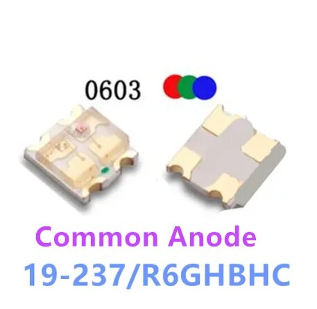 RGB SMD светодиоды 0603
