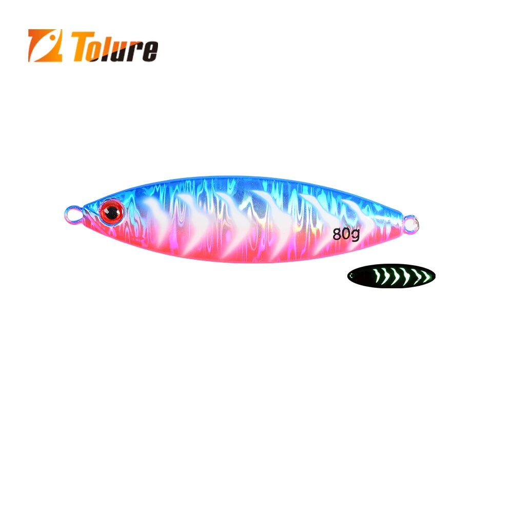 TOLU Металлическая блесна 80/100/120 г 80g, COLOR B