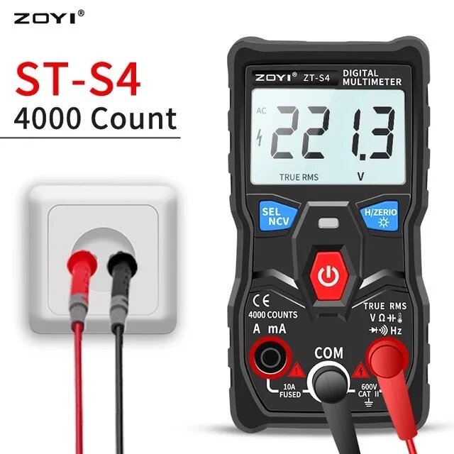 ZOYI ZT-S1 Цифровой мультиметр ZT-S4