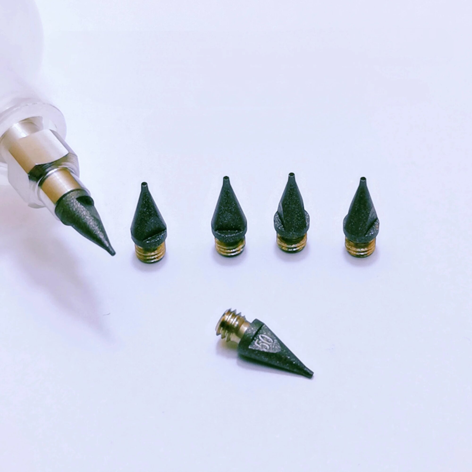 5 шт. игольчатый кран из птфэ M3.5 0.8mm