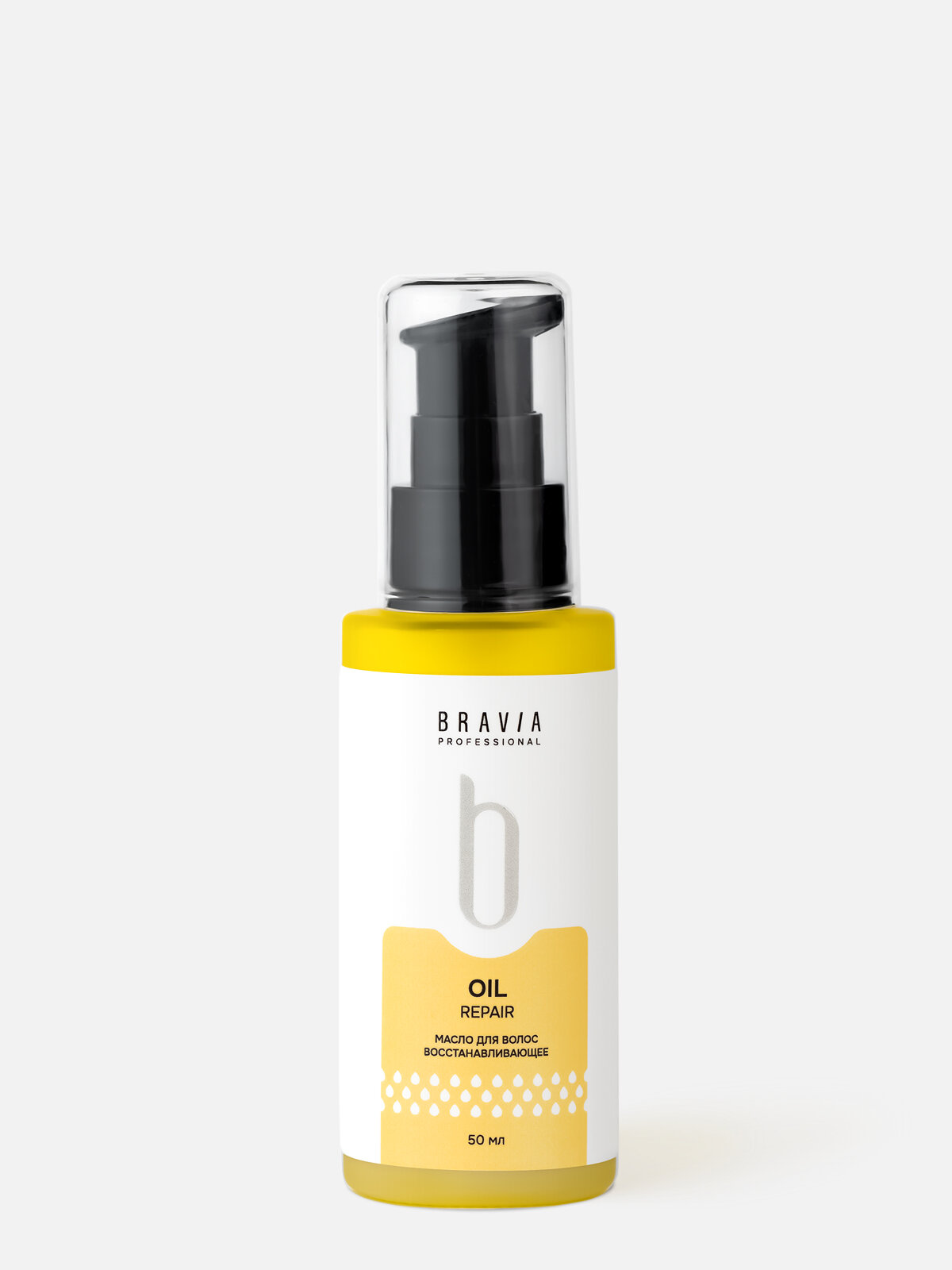 Масло восстанавливающее для сухих и поврежденных волос Bravia Oil Hair Repair, 50 мл