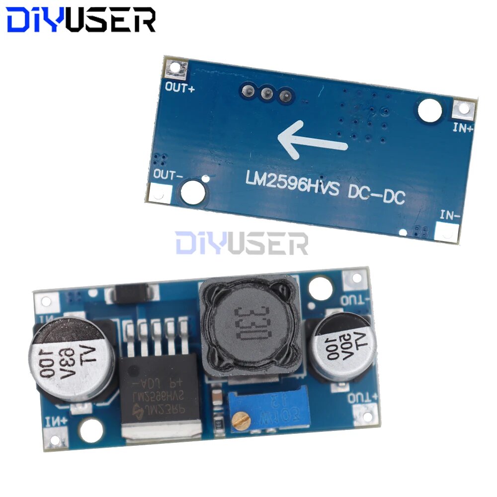 DIYUSER LM2596HVS понижающий модуль постоянного тока