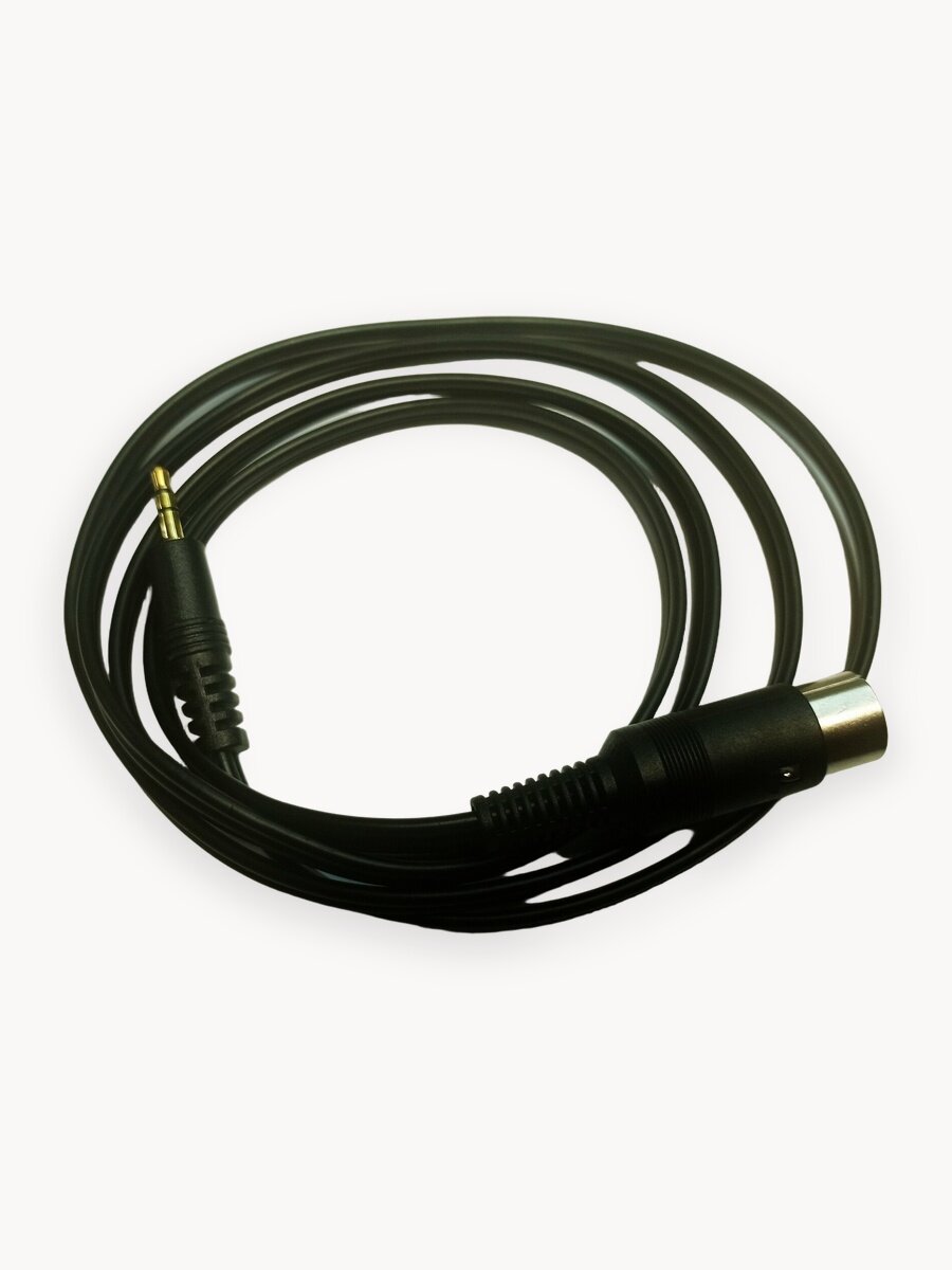 Кабель - переходник с разъёмами DIN 5 Pin и Mini Jack 3.5 мм