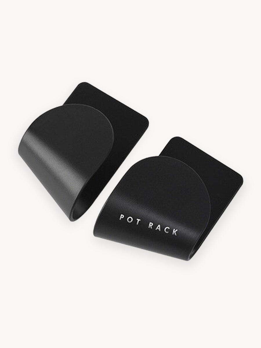 Держатель кухонный для крышек кастрюль, для кухонной утвари, для полотенец, черный 3 шт
