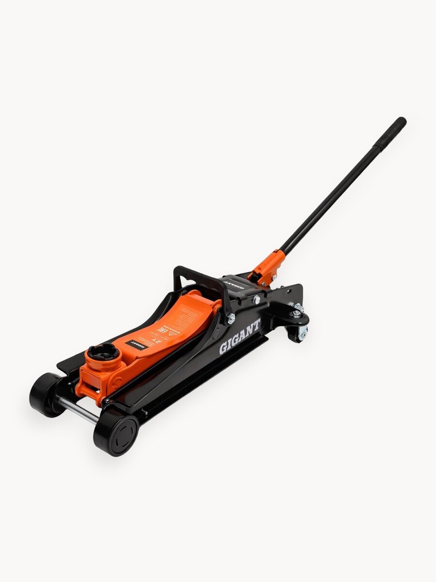 Гидравлический подкатной домкрат Gigant 2т низкий профиль, подхват-80мм, подъем-380мм, GSJL-2T