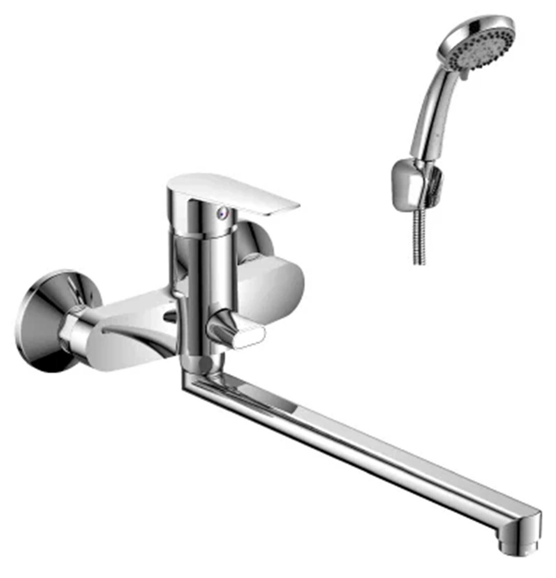 Смеситель Rossinka S35-33 для ванны универсальный