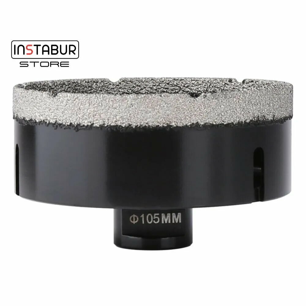 Коронка алмазная 105мм, Instabur Black на УШМ М14