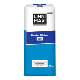 Состав Клеевой Фасадный Linnimax 195 Master Kleber Коричнево-Красный 25кг / Линнимакс 195 Мастер Клебер.