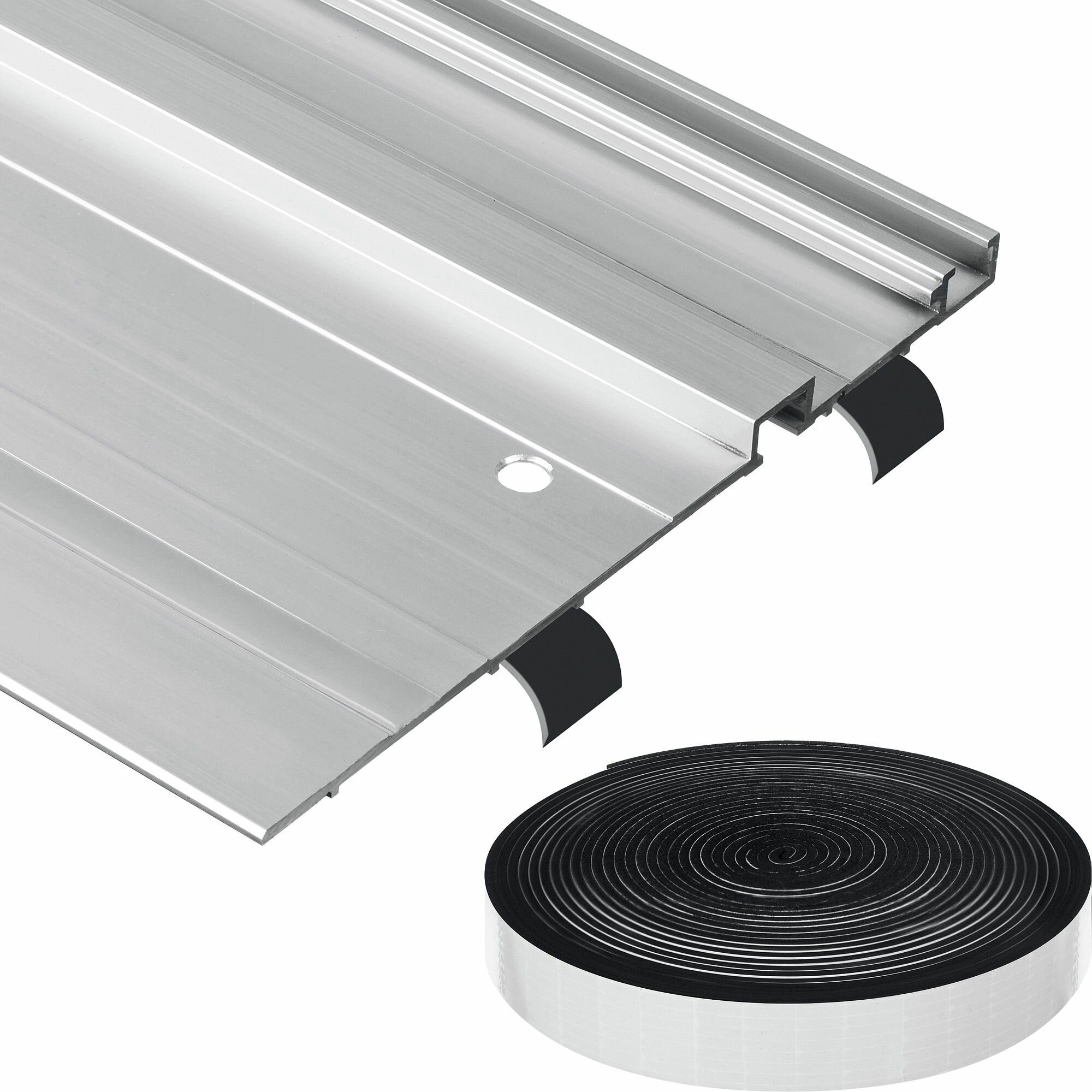 Противоскользящая лента ЗУБР, ППШ, 3 м, самоклеящаяся, для направляющих шин, 2 шт 32332-P