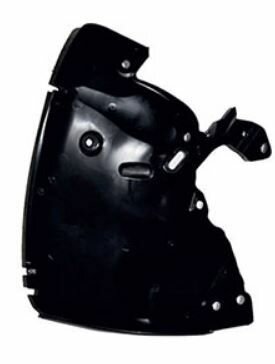 Подкрылок SAT, для Renault Fluence, передний, левый, черный, (передняя часть) 1 шт