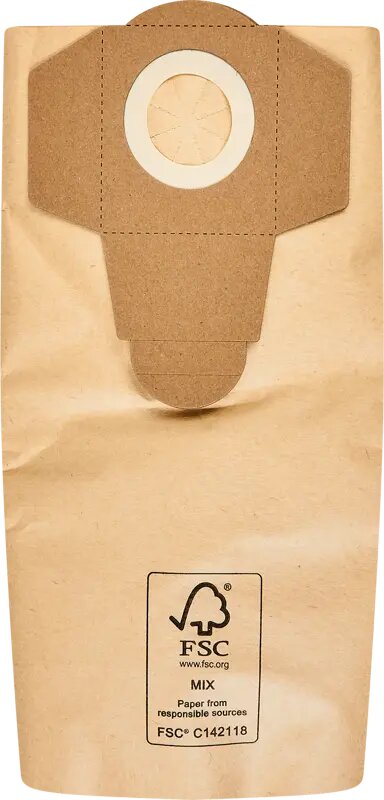 Мешки бумажные для пылесоса Dexter NJTV0083ZB01 30 л, 4 шт.