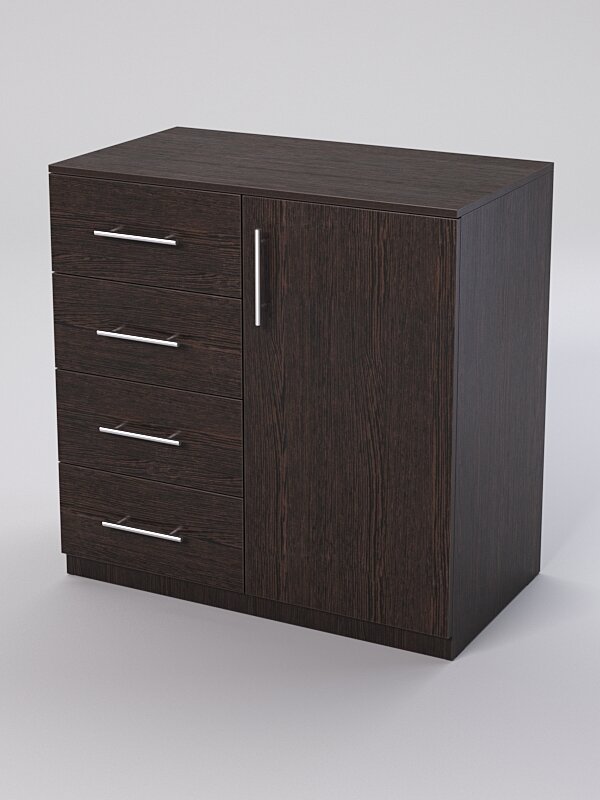 Тумба для офисной техники №7-2, Дуб Венге. Производитель товара - компания Westcom.
