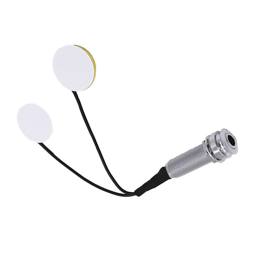 Звукосниматели SMD, звукосниматели Kalimba thumb qin, звукосниматели с разъемом 6,35 мм-белый 2шт с трубкой