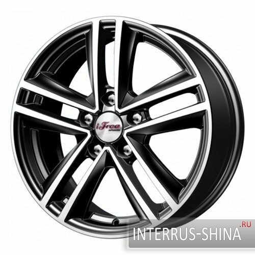 Колесный диск iFree Катар 6.5x16 5x114.3 ET45 D60.1 Блэк Джек