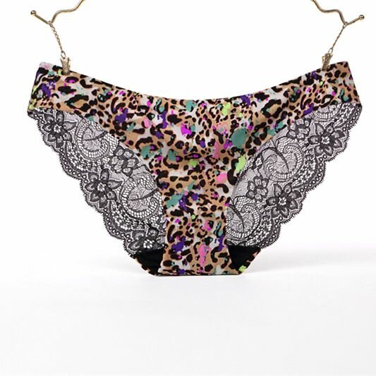 Женские кружевные трусики-бикини, хлопковая ластовица, низкая посадка, летние, сексуальные