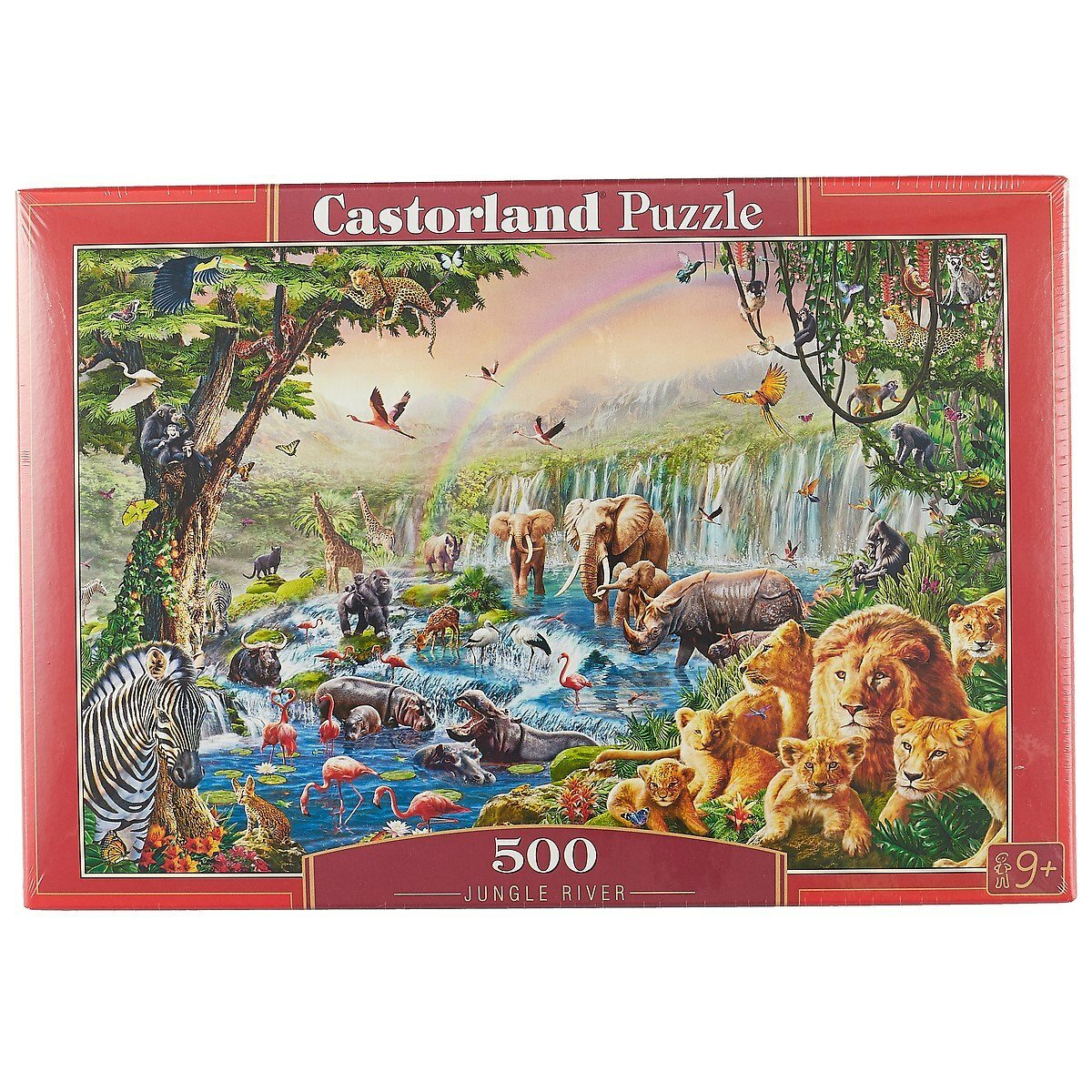 Пазл Castorland 500 эл. 47*33см. Река в джунглях B-52141