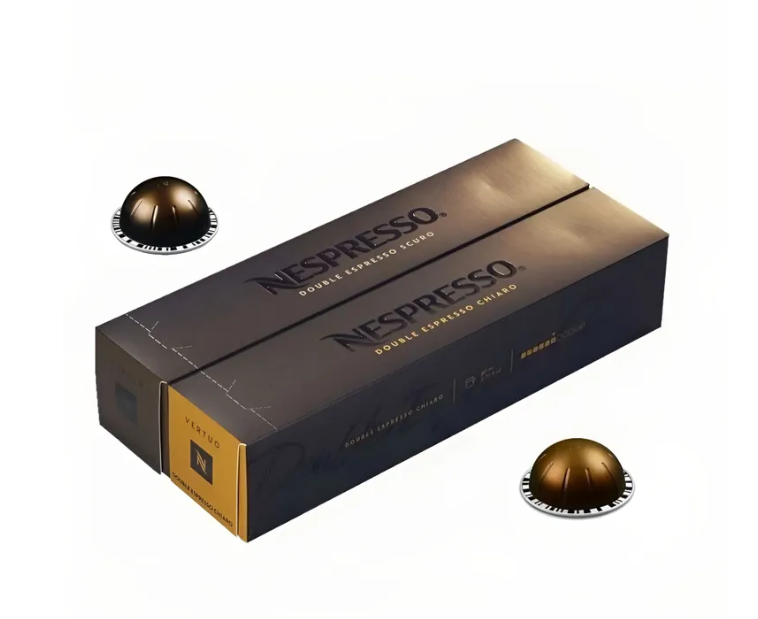 Кофе в капсулах Nespresso Vertuo Set Double Espresso Scuro/Chiaro, 20 шт