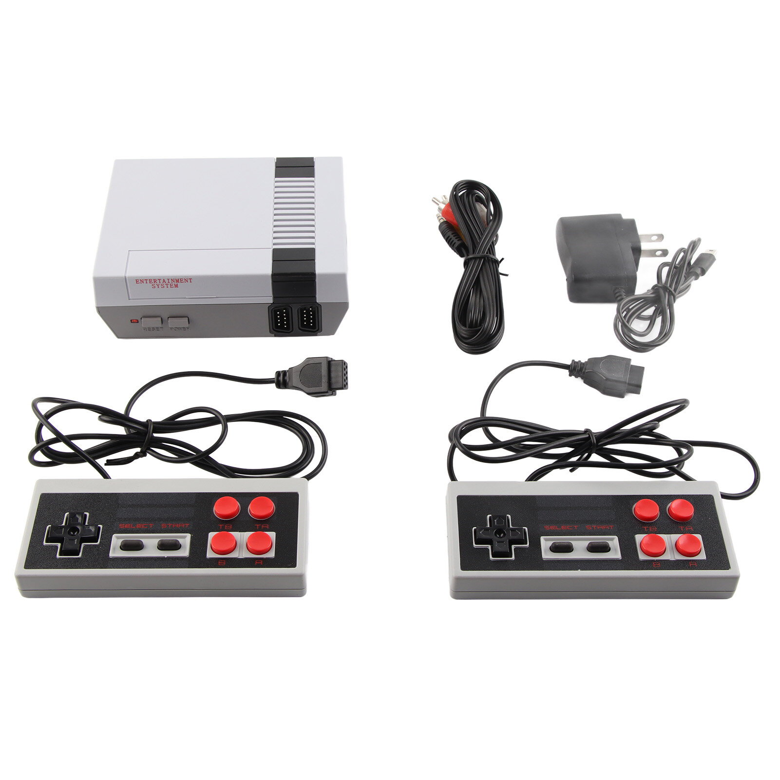 Ретро-игровая консоль, классическая мини-система, подключи и играй, видеоприставки из детства с 2 контроллерами.