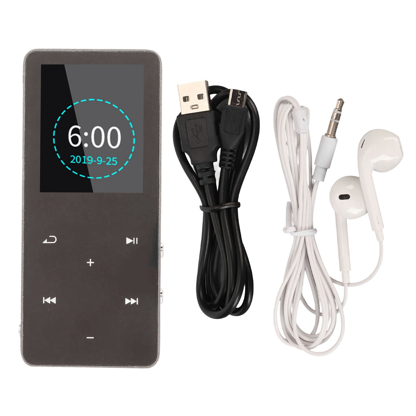 MP3-плеер Hi-Fi, BT, FM-радио, словарь, металлический корпус, 16GB