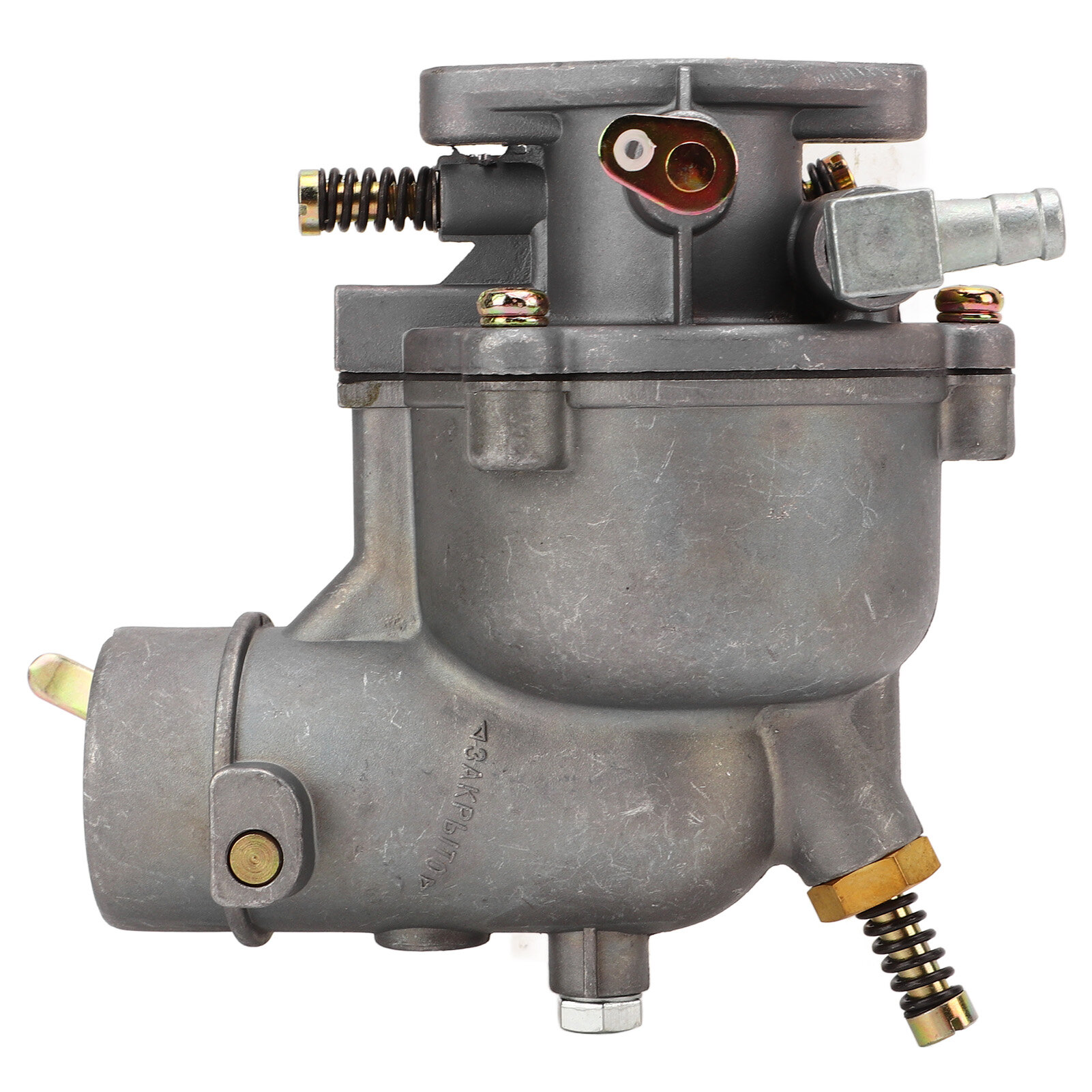 Карбюратор 390323 Металлический карбюратор двигателя Карбюратор в сборе для 7 л. с. 8 л. с. 9 л. с. Горизонтальный L-образный старый двигатель