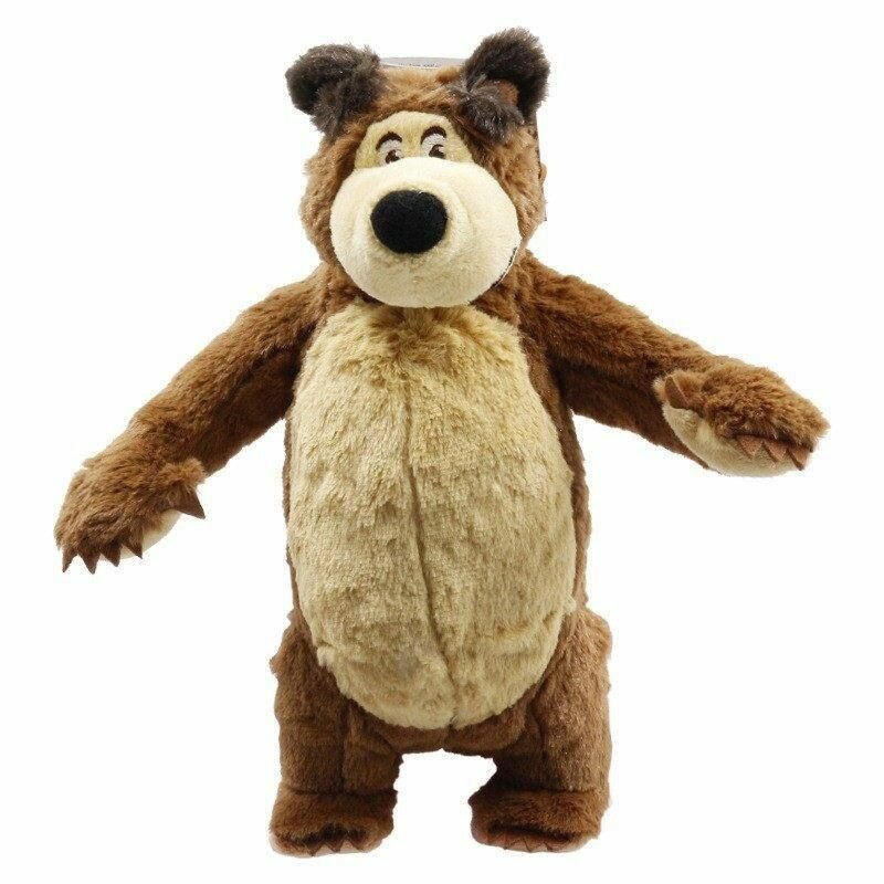 Марта и медведь играют в домик