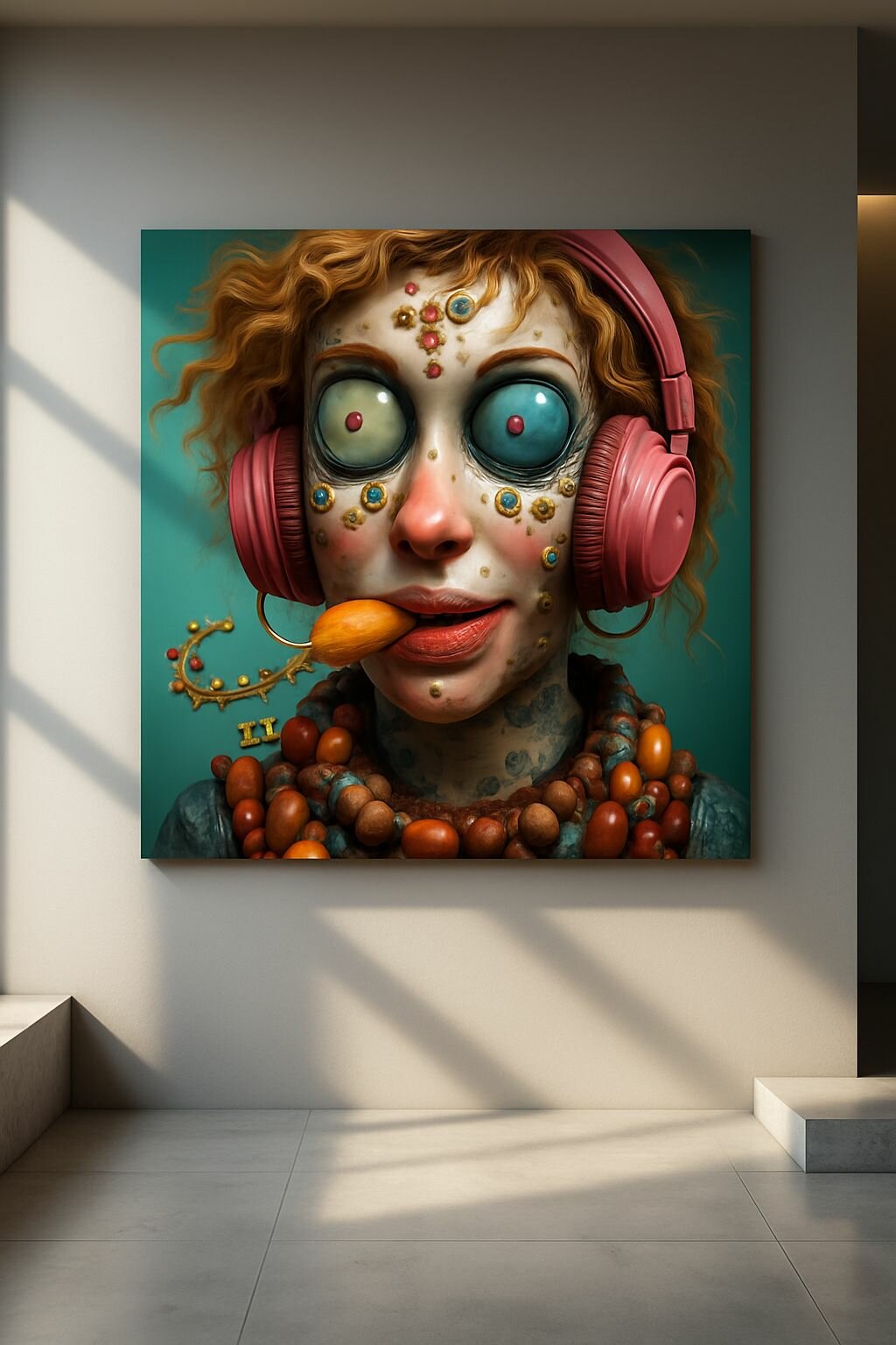 Картина на холсте "Фантазийная Дива" 40x30 см