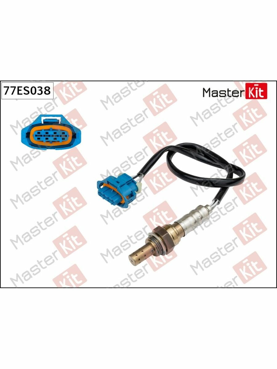 Датчик кислорода (лямбда-зонд) MasterKit 77ES038 для а/м ALFA ROMEO 159, CHEVROLET Cruze, OPEL Astra, SAAB 9-3