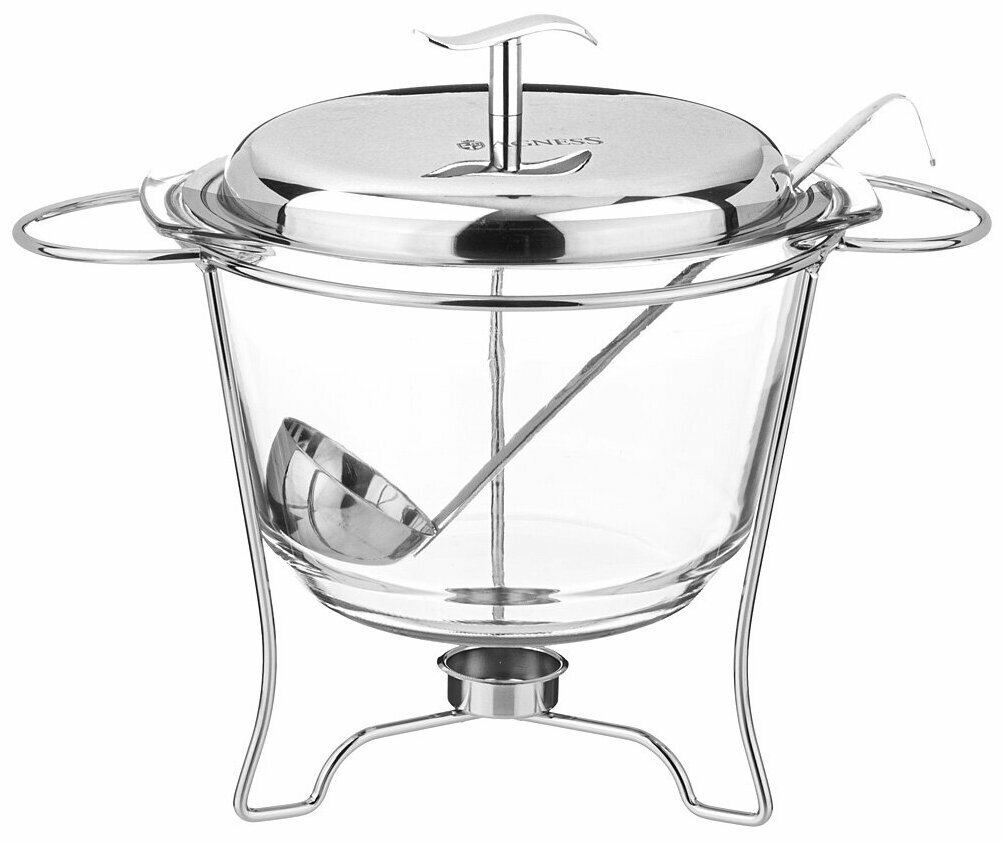 Мармит С половником AGNESS 3,9 Л. 32,5*27*24 СМ