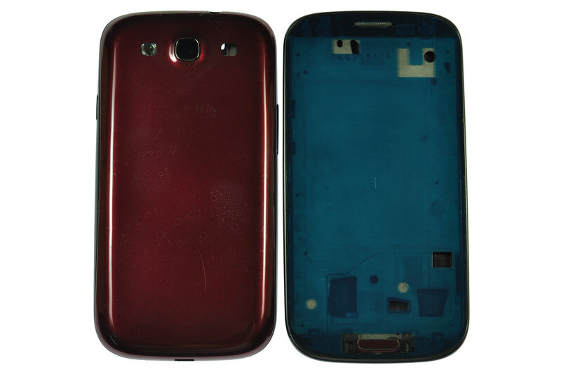 Корпус для Samsung I9300 красный