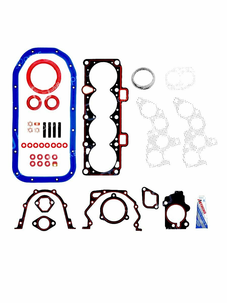 Полный комплект прокладок на Ваз 2108, 2109, 21099, 2110 2111, 2112 2113, 2114 2115