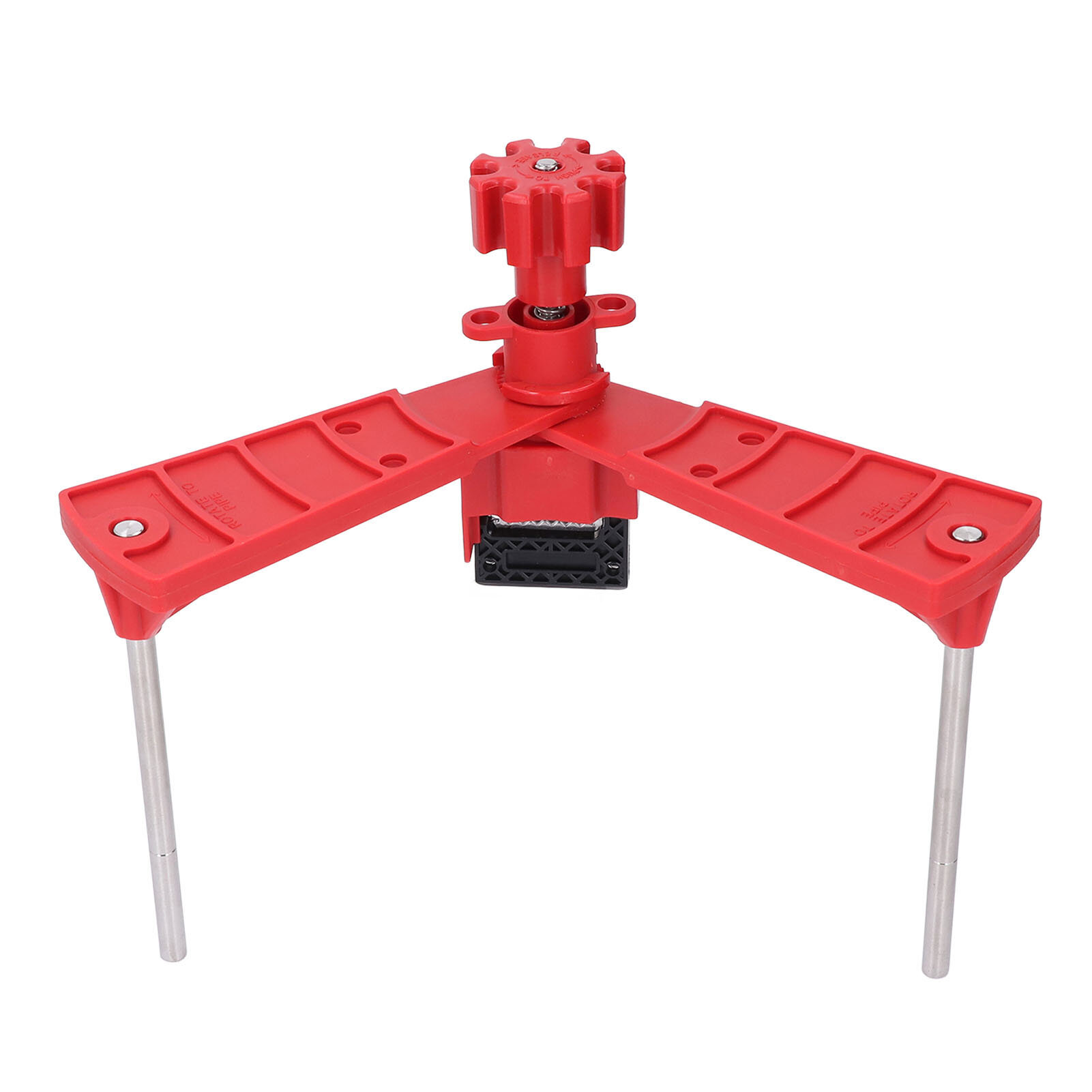 Замок шарового крана для труб с универсальной многозадачной блокировкой рычага безопасности