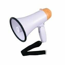 Maxtone GTC-107 мегафон с ручкой, мощность 8 Ватт, сирена