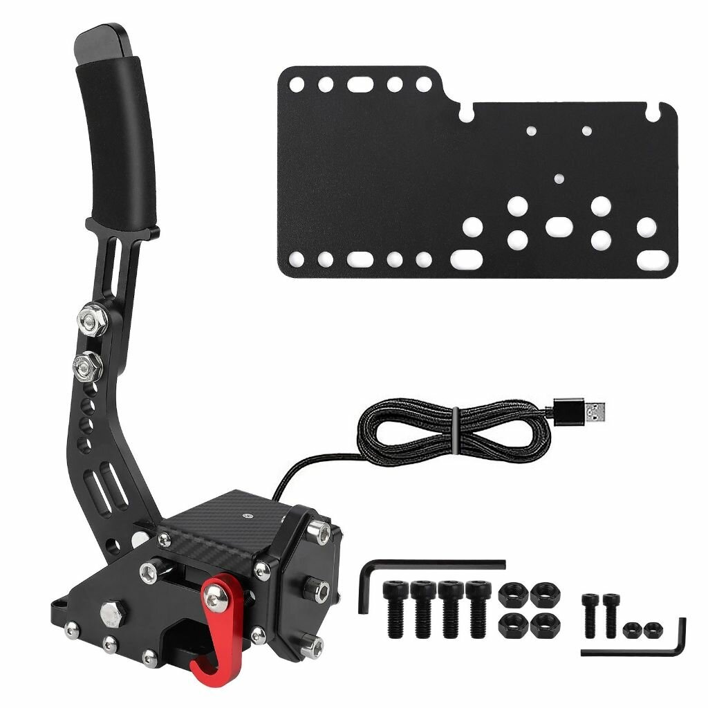 PC Симулятор Дрифта - Ручной Тормоз с Платой (Чёрный)