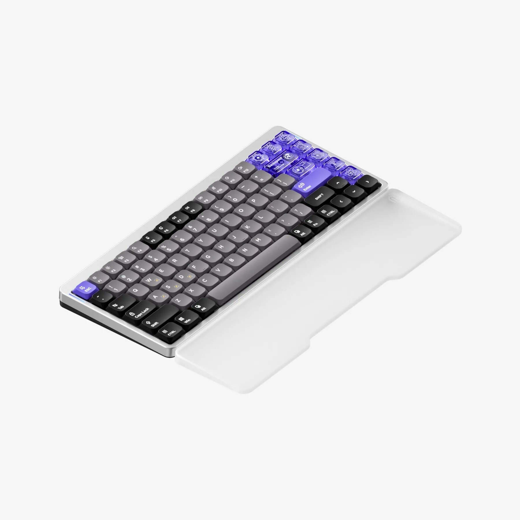 NuPhy Air75 HE Магнитный переключатель Клавиатура POM Magnetic Jade, AIR75 HE x Wrist 1