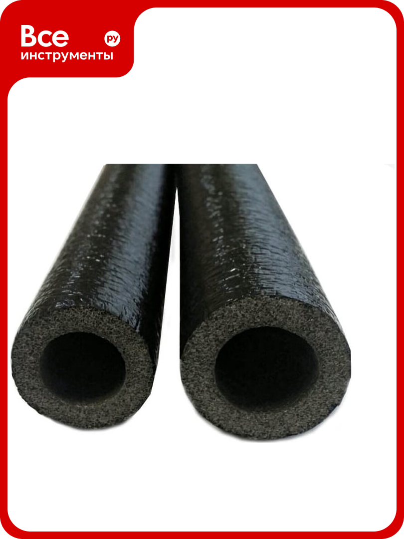 Трубка для скрытой теплоизоляции труб Energoflex SUPER PROTECT BK 16/6мм-2м черная EFXT016062SUPRBK Н0000026082