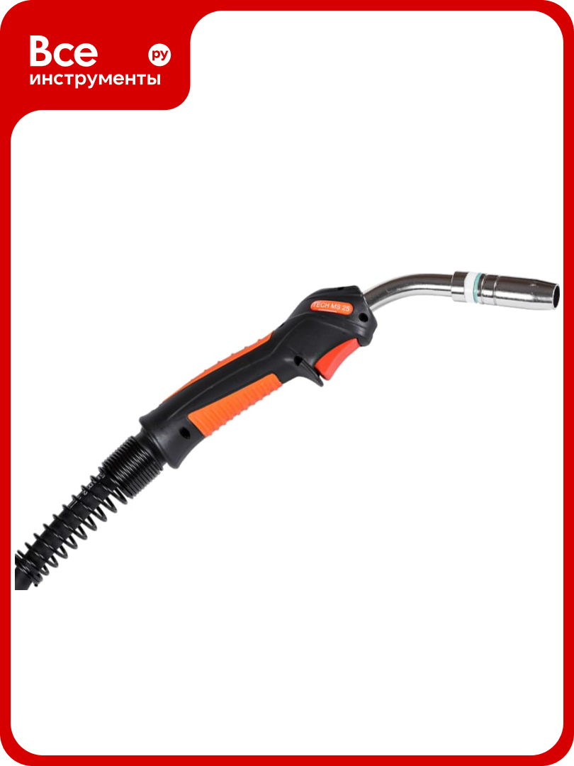 Горелка, MIG/MAG-сварки, сварочная для MIG/MAG-сварки (евро; 3 м) MS 25 Сварог