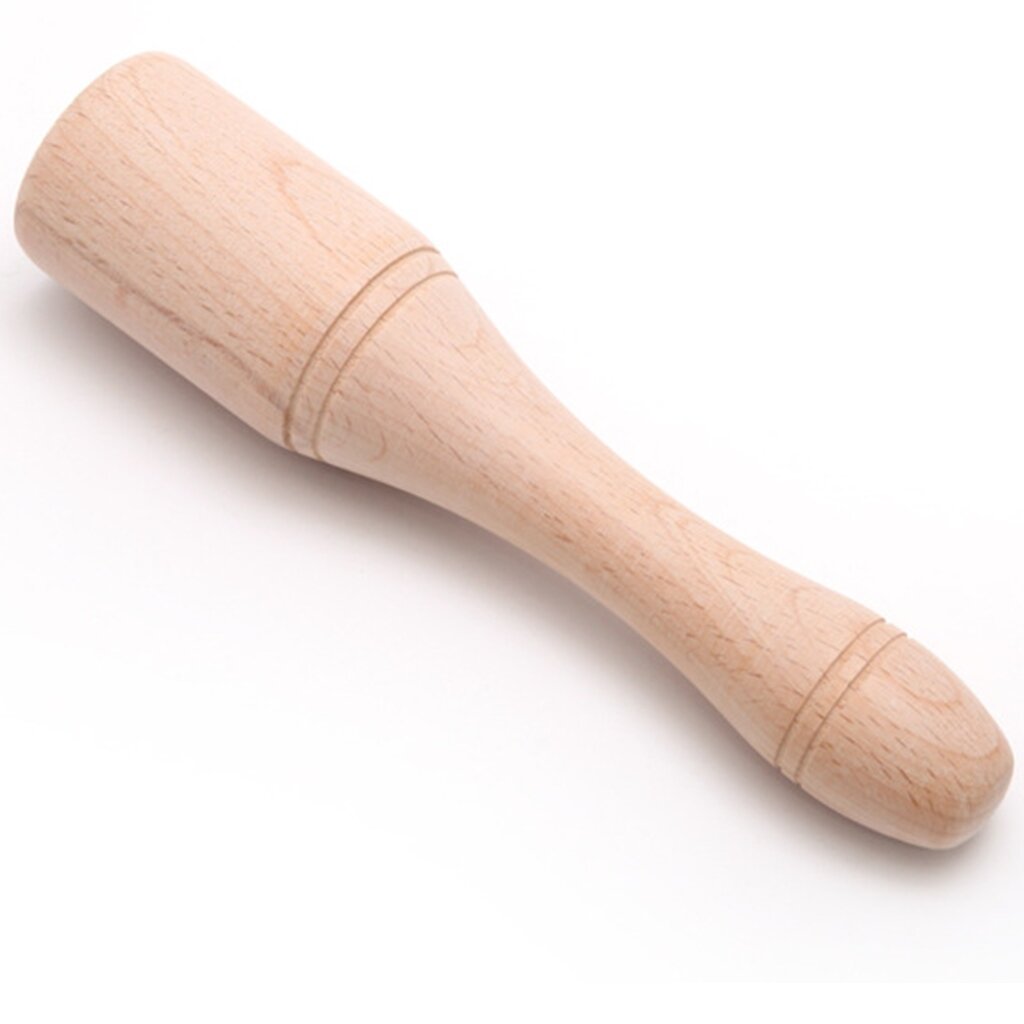 Встроенный круглый молоток из бука