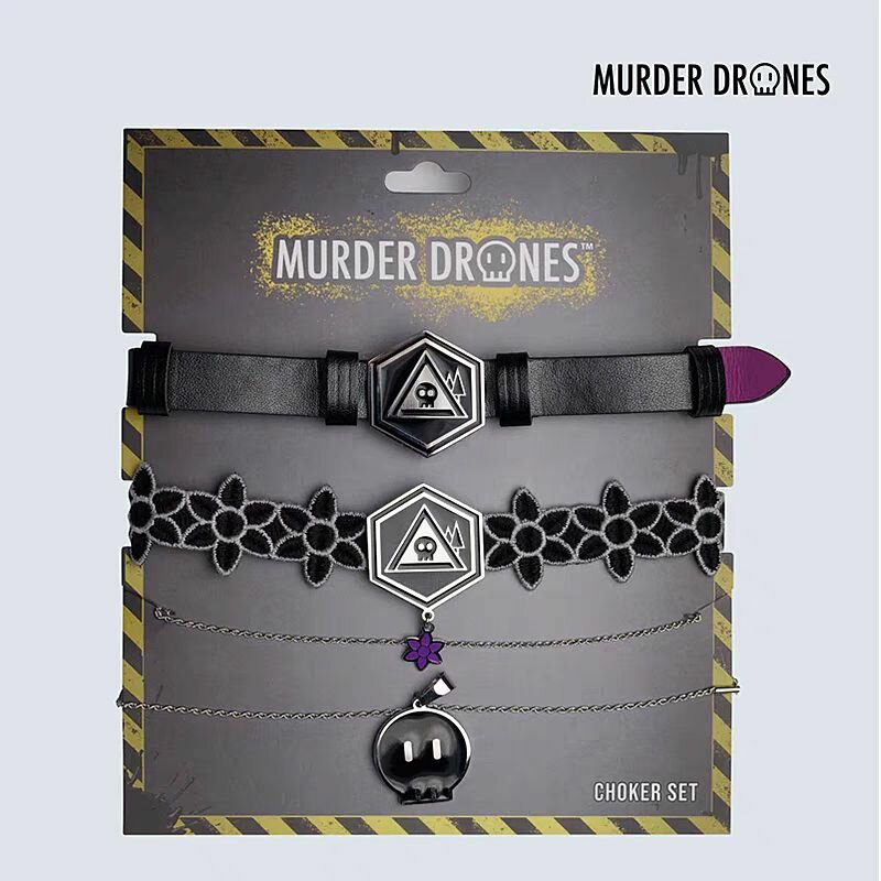 Murder Drones, небольшие скульптуры, игровые коллекционные фигурки IP.(GLITCH)
