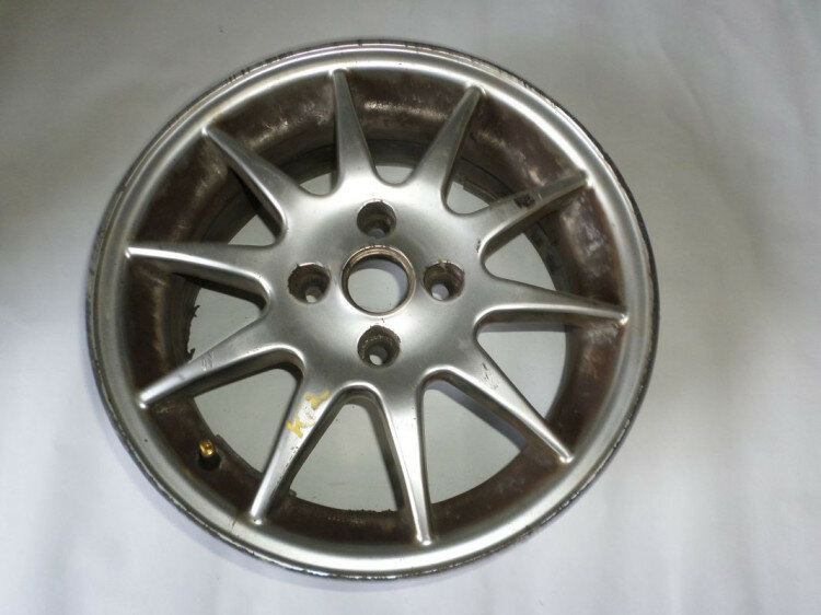 Диск литой R15 6JX15H2 E42 PCA4x100 DIA56 35156042B8 96653145 алюминиевый - 10 лучей К-12- N-2