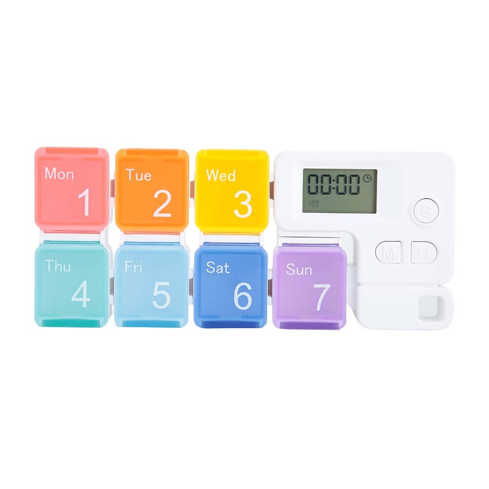 Mini Weekly Portable Medicine Remider таблетки таблетки конфеты для хранения ящика для хранения Cashbox Casebox
