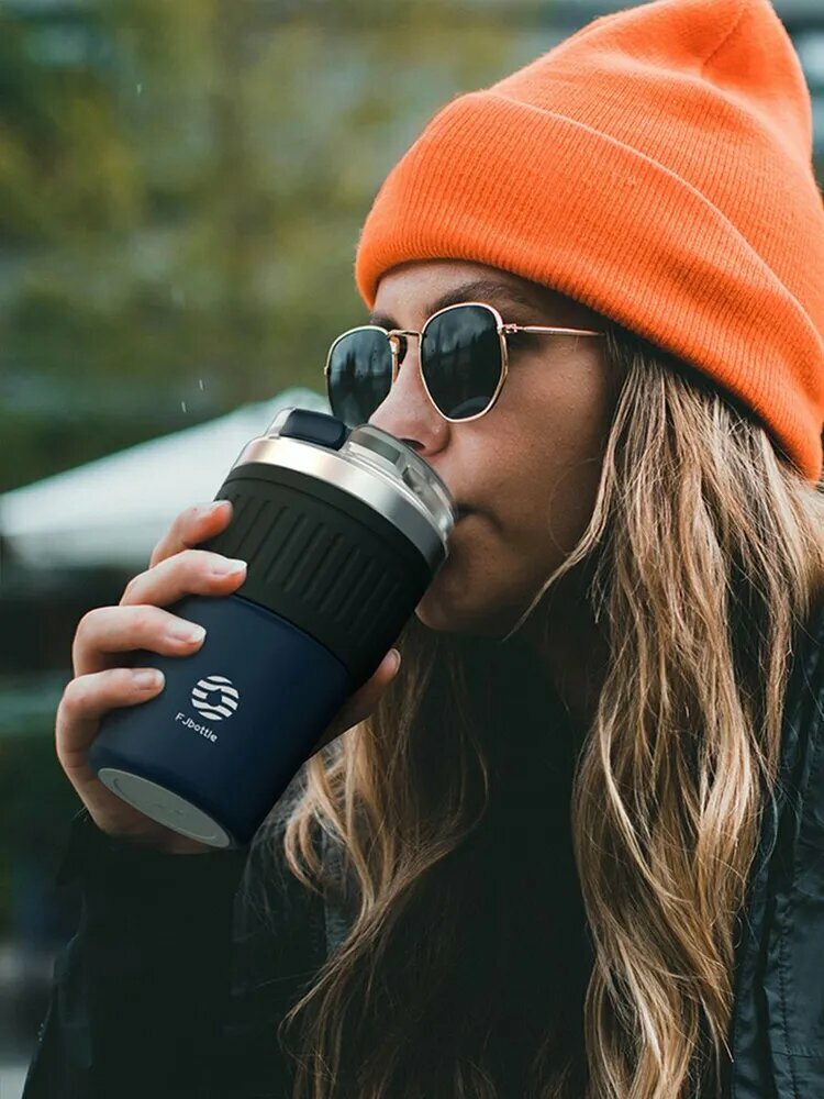 Термокружка для кофе для кофе 400 мл мужская