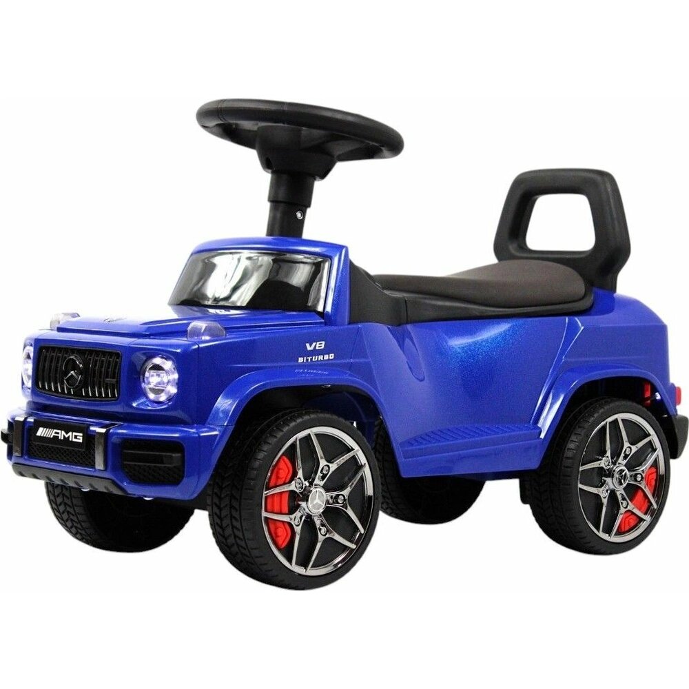 Детский толокар Mercedes-Benz G63 RiverToys (Z001ZZ-D) (синий бриллиант) 2+