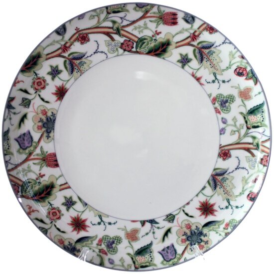 Тарелка Thun 1794 "Tom", декор " Экзотические цветы", 30 см. (ТОМ0013)