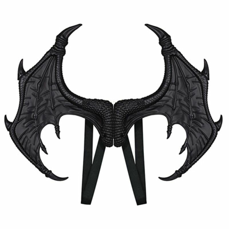 Костюм дракона с крыльями и хвостом для детей на Хэллоуин, идеальный для вечеринки, - Черное крыло дракона RP