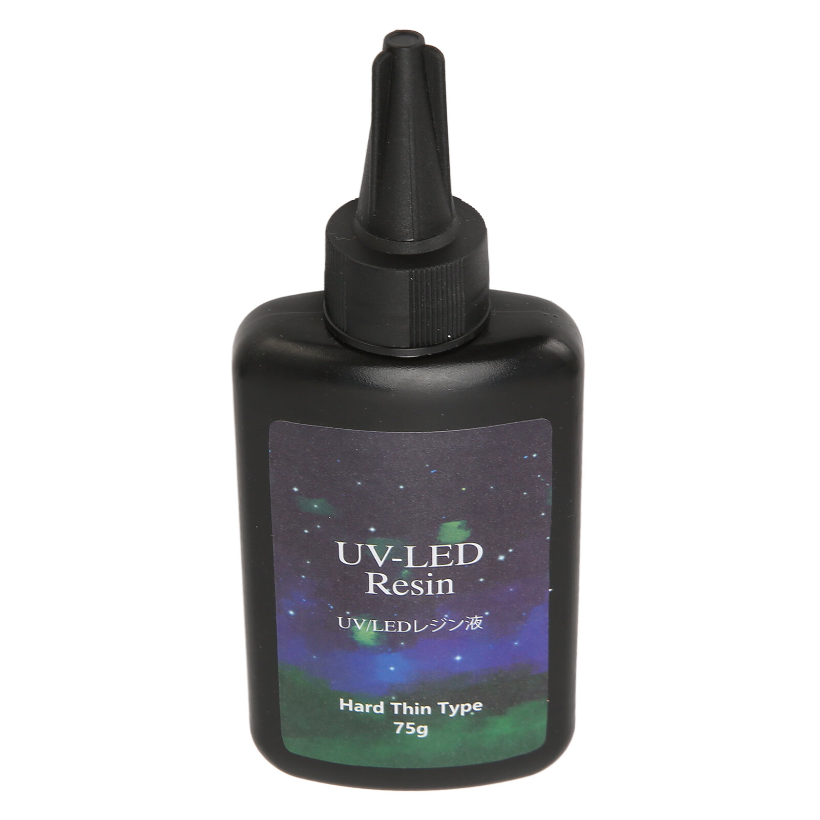УФ-смола, прозрачная, быстроотверждаемая, без запаха, против пожелтения, широко используемая УФ-эпоксидная смола для изготовления ювелирных изделий своими руками, 75 г, водянистая, твердого типа