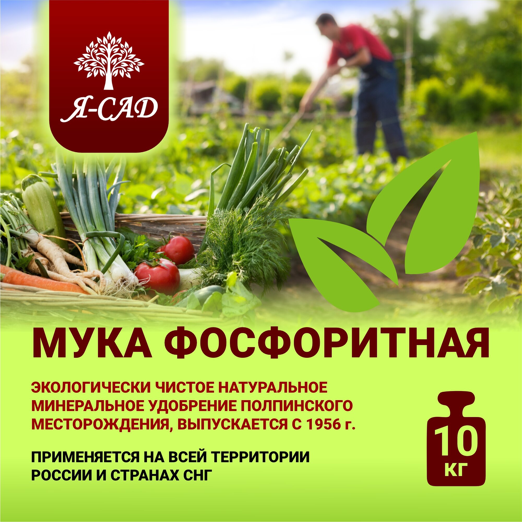 Я-САД фосфоритная мука удобрение